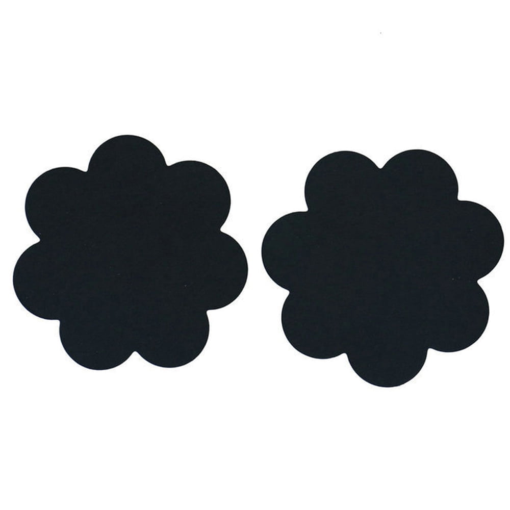 28 Pairs Nipple Cover Breast Pasties Flower Shaped Disposable Breast ...