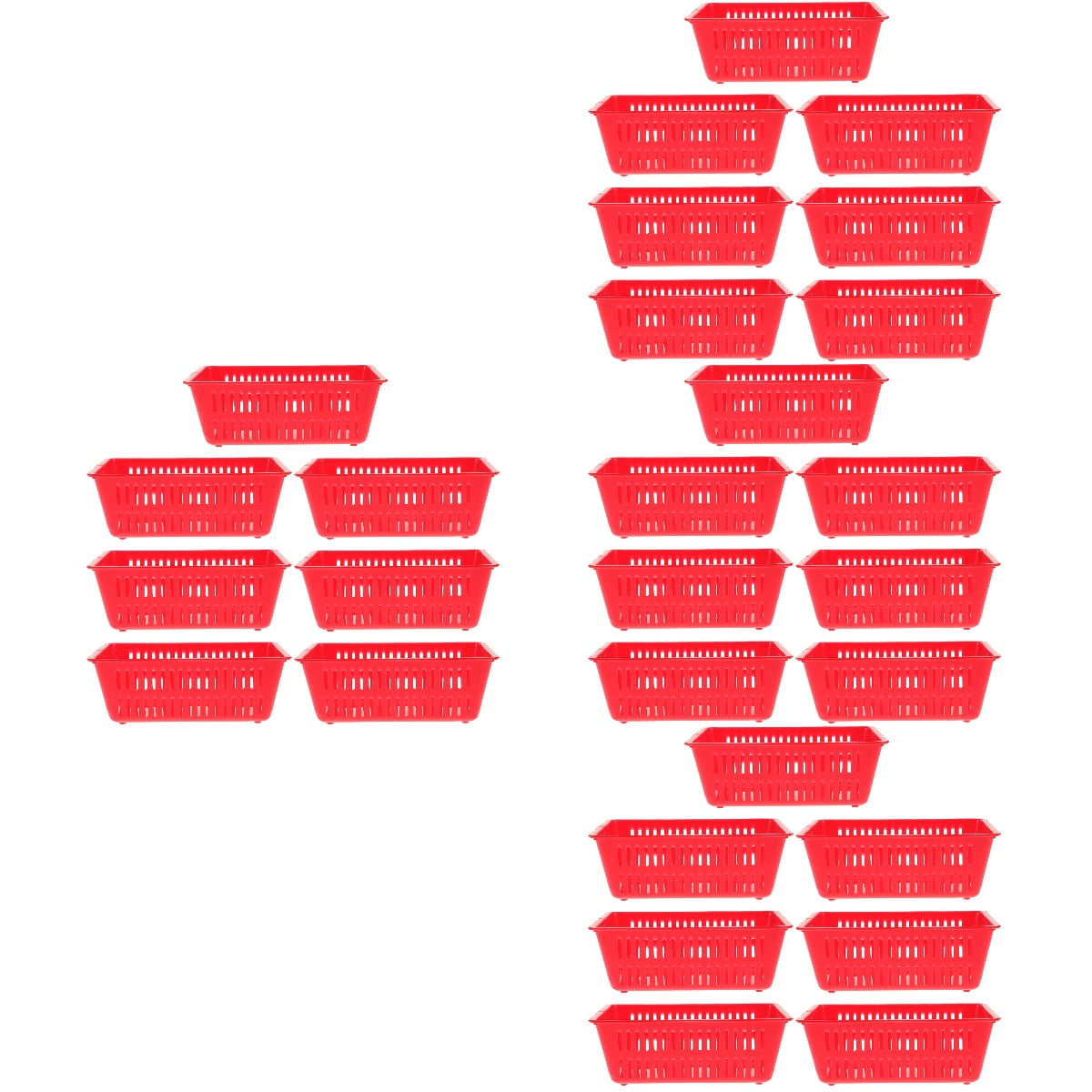 28 Pcs Bath Tray Decorative Basket Decorative Hamper Bulk Baskets ...