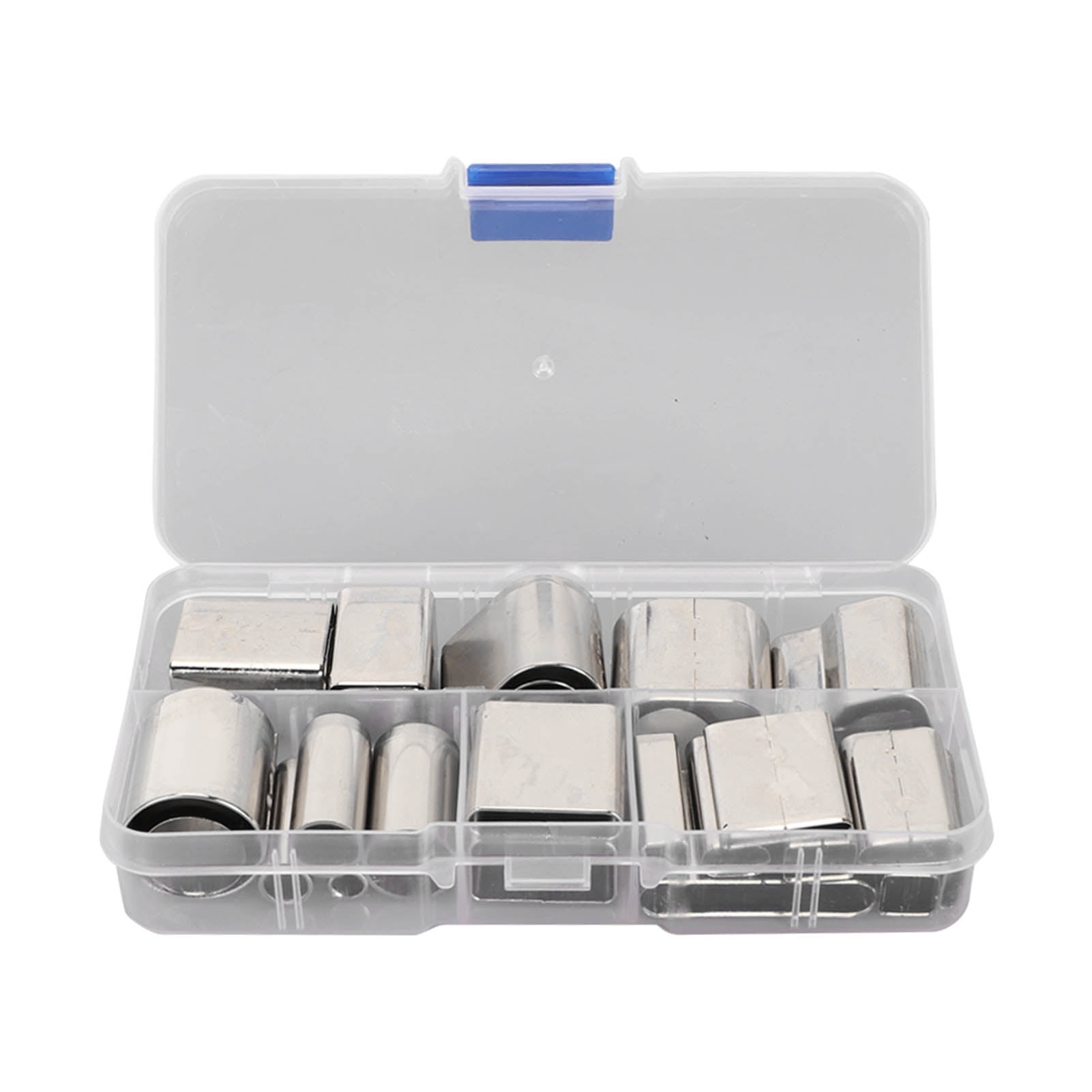 28-Piece Hollow Punch Cutter Set, Rectangular High-Carbon Steel Leather ...