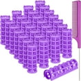 28 Pieces Hair Roller, 0.6 Inch Small Size Plastic Hair Rollers Hair ...