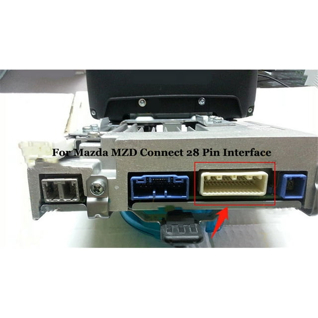 28 Pin Car Reversing Camera Connection Cable For Mazda 2 3 6 CX-5 Demio ...