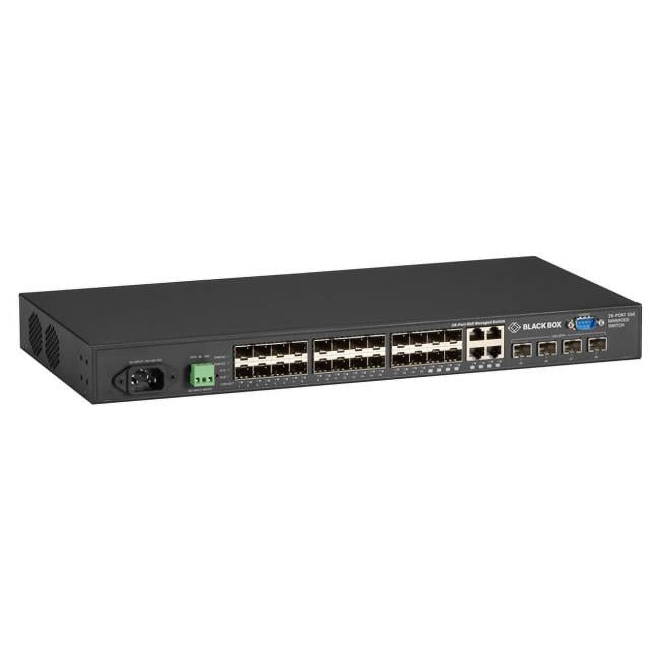 28 Port Gigabit Managed Ethernet SFP Fiber Switch - Walmart.com