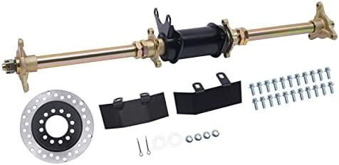 28" Rear Axle Complete Kit, Complete 3 Hole Wheel Hub Rear Axle Kit ...