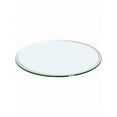 28" Round Tempered Glass Table Top 3/8" Thick with Beveled Edge for ...