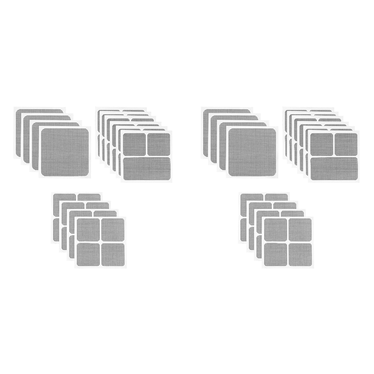 28 Sheets Window Screen Patches Repair Kit, 3 Sizes Kit for Mesh Door ...