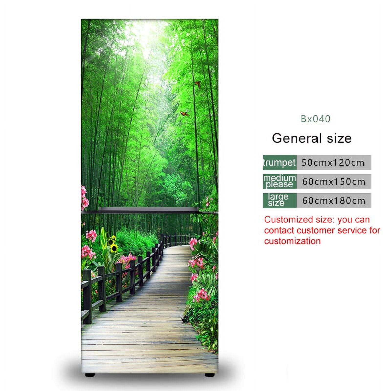 28 Styles For Choice Beach Scenery Refrigerator Sticker Peel & Stick ...