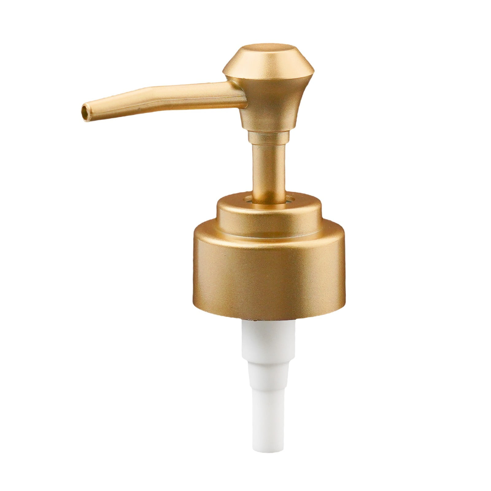 28 Thread Gold Soap Pump Liquid Lotion Dispenser Head Nozzle Plastic ...