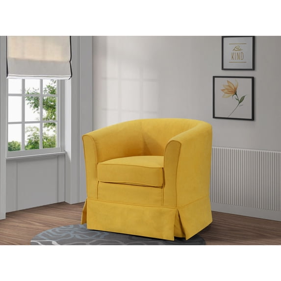 28" Woven Swivel Barrel - Style Chair | Great for Patio Bars (Shaded ...