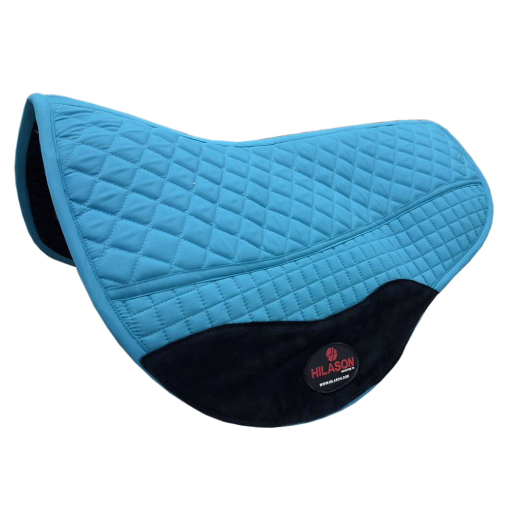 28"X16" Hilason Western Horse All Purpose English Saddle Pad Blue ...