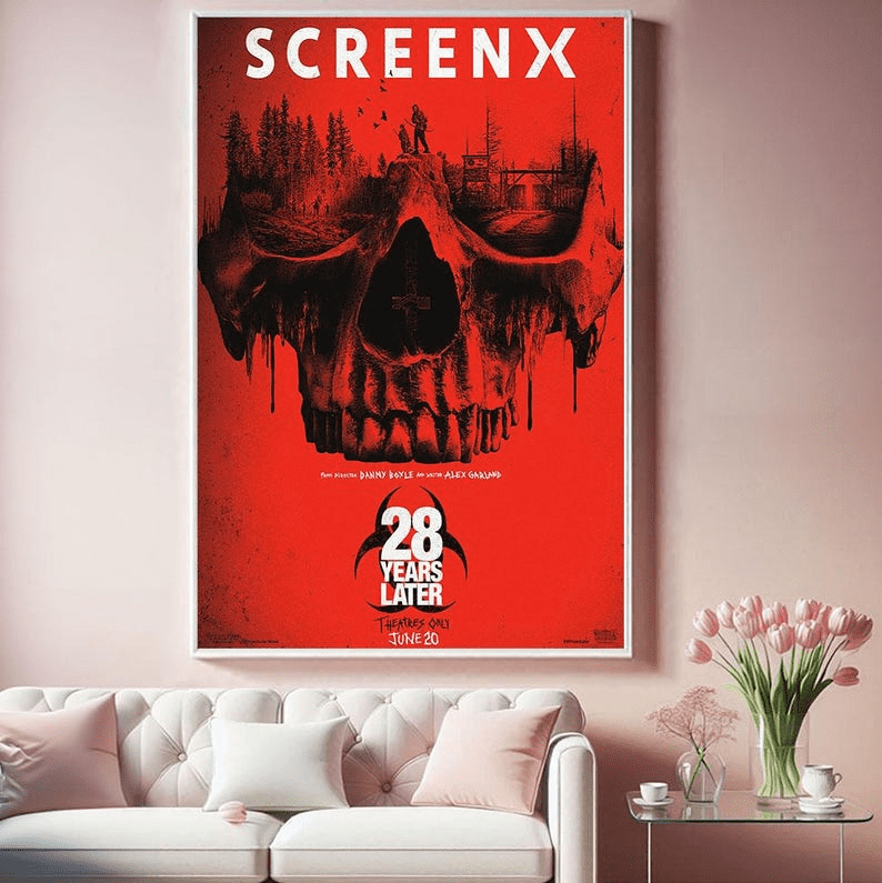 28 Years Later Movie 2025 Poster, Classic Movie Wall Art, Scary Film ...