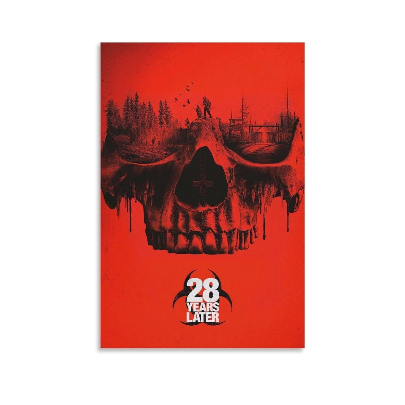 28 Years Later Movie Poster Canvas Wall Art Movie Poster Room Decor P-6 ...
