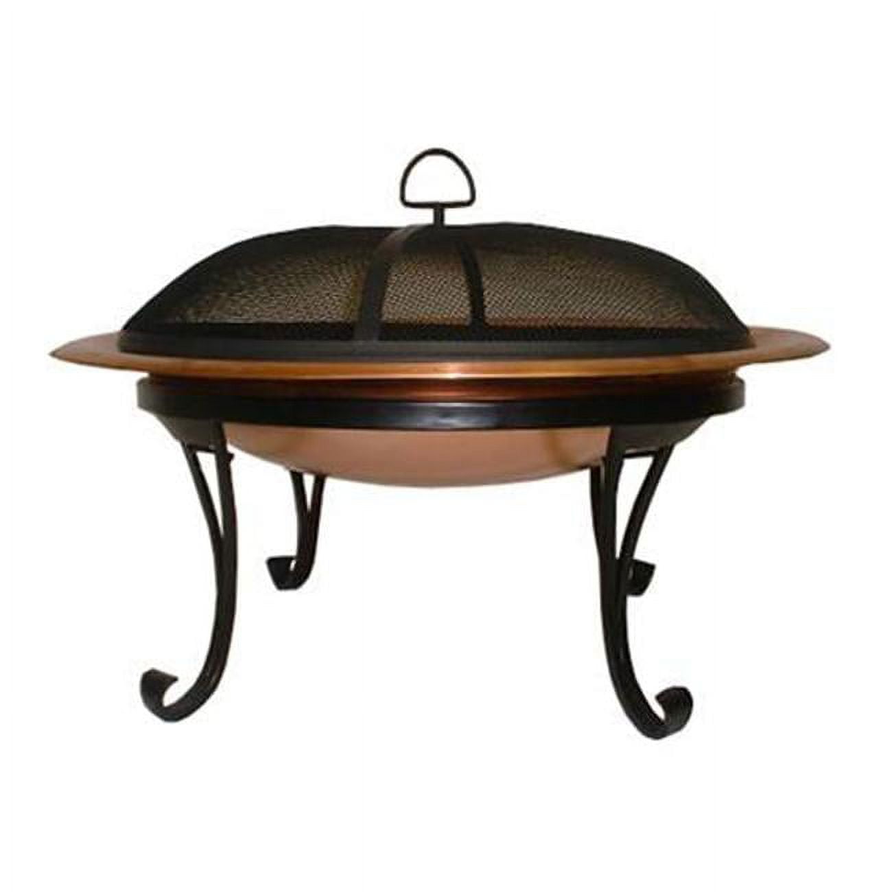 28 in. Folding Copper Fire Pit Bowl - Walmart.com