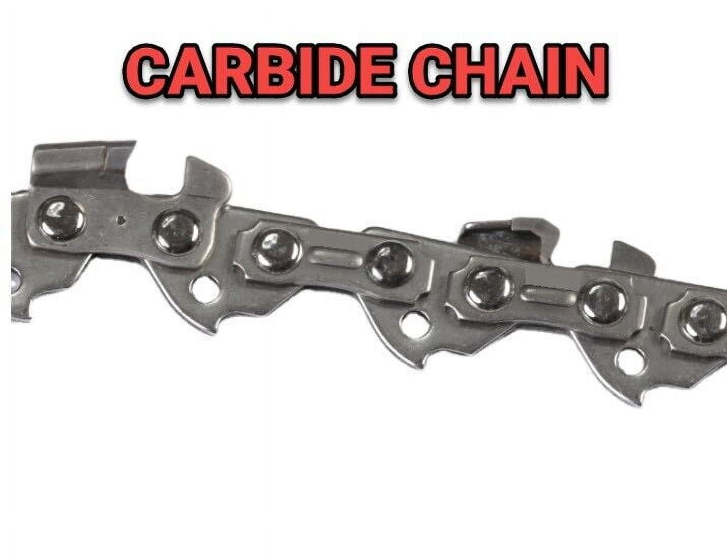 28-inch Carbide Tipped Chainsaw Chain 3/8 Pitch .050 Gauge 93DL for ...