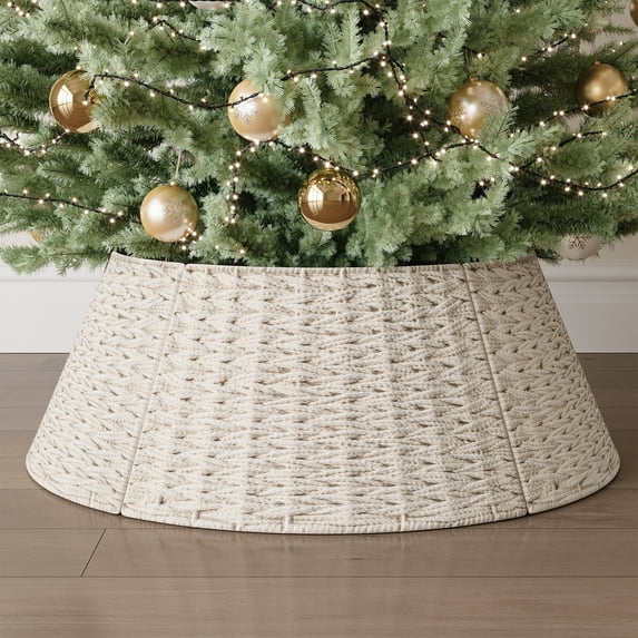 28 inch Christmas Tree Collar, Christmas Tree Skirt Cover for Christmas ...