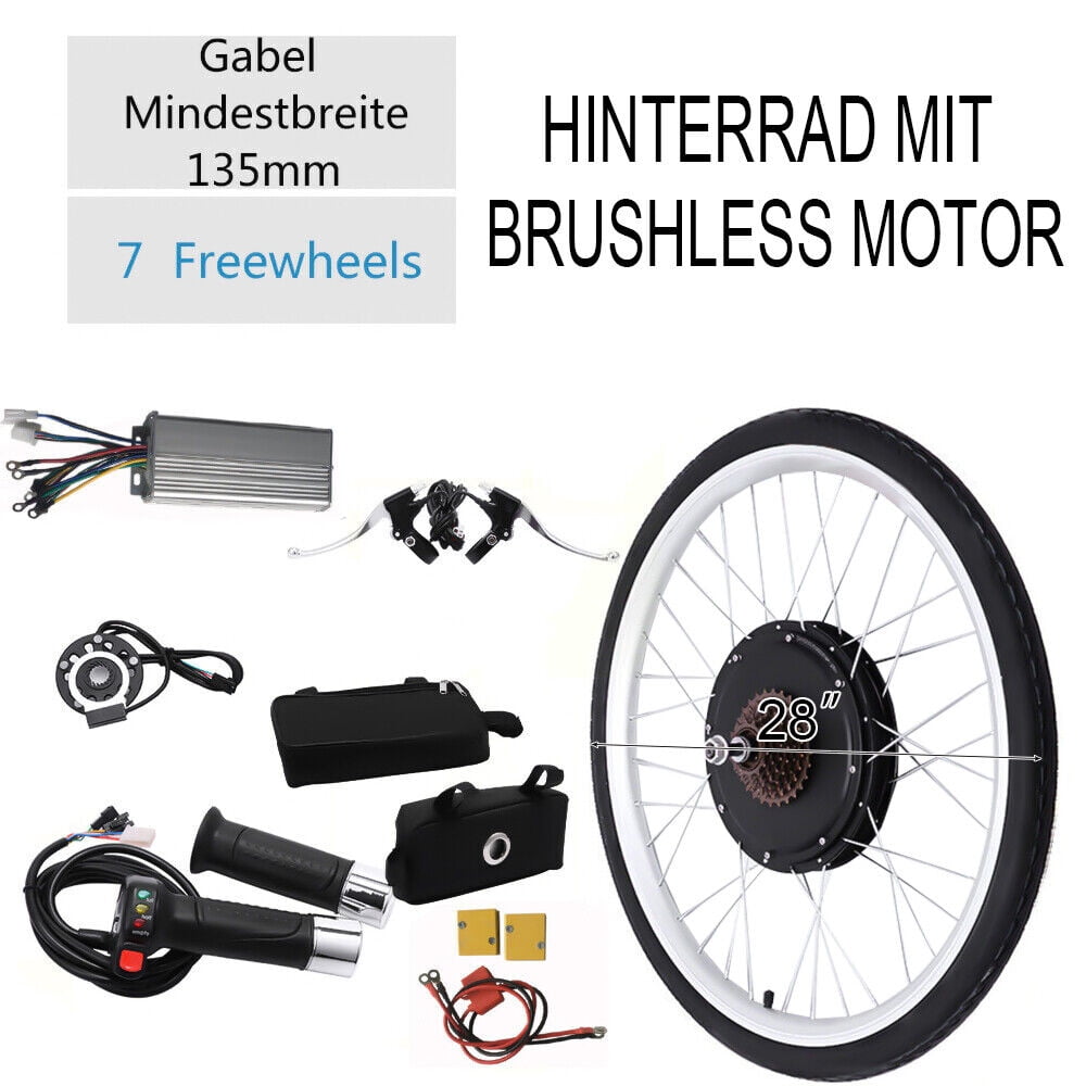 E-Bike 28" Rear/Front Electric Bicycle Conversion Kits - Walmart.com
