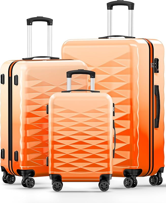 28 inch Luggage With Spinner Wheels,Hard Shell Suitcases with Wheels ...