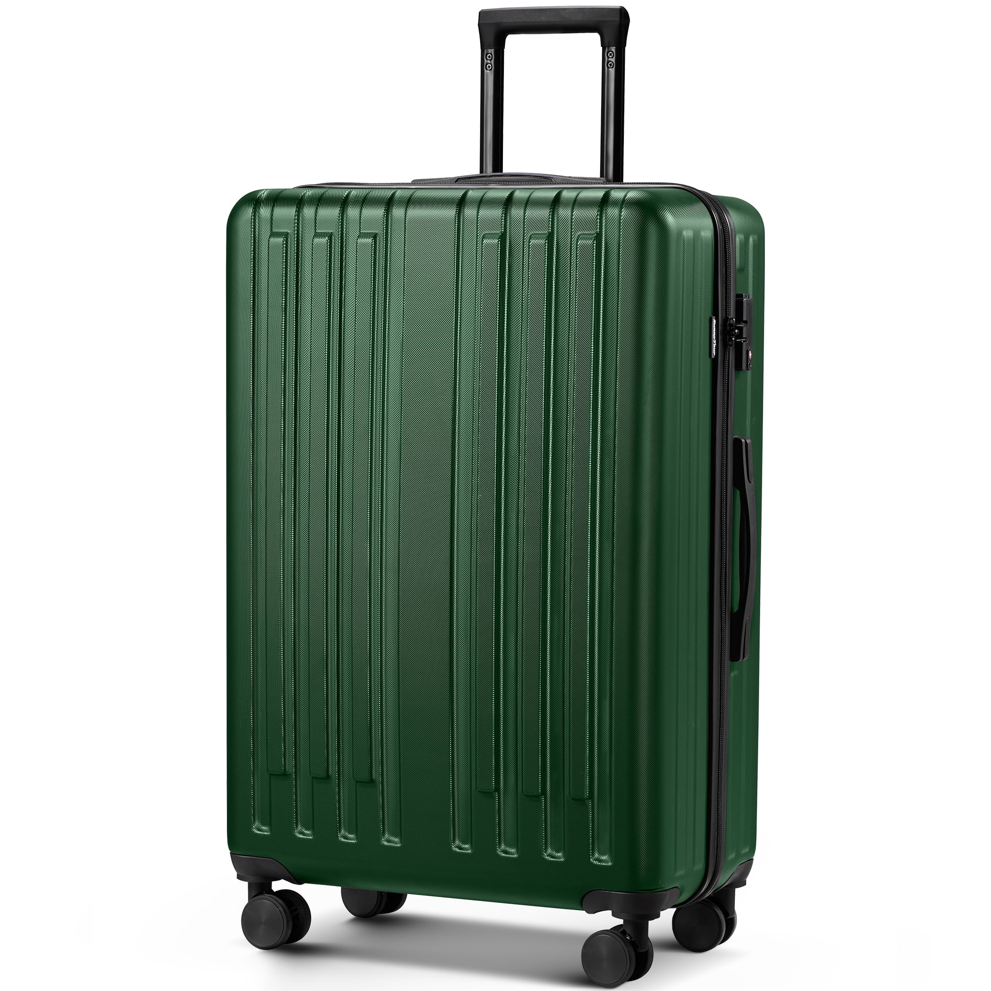 28 inch Luggage with Wheels Large Suitcase For Business Travel, Green ...