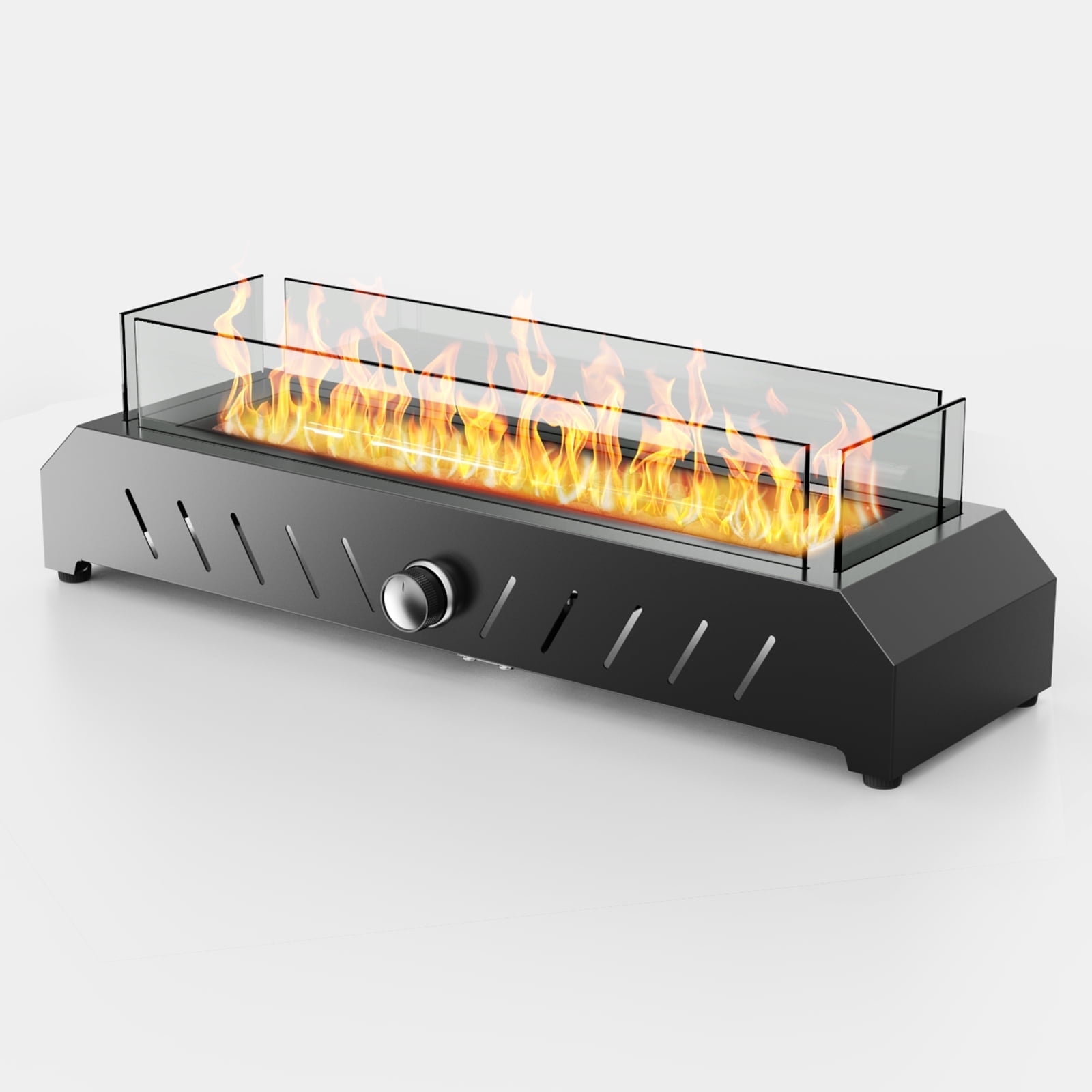 ReeQuo 28-inch Table Top Fire Pit Propane 40,000 BTU Tabletop Firepit ...