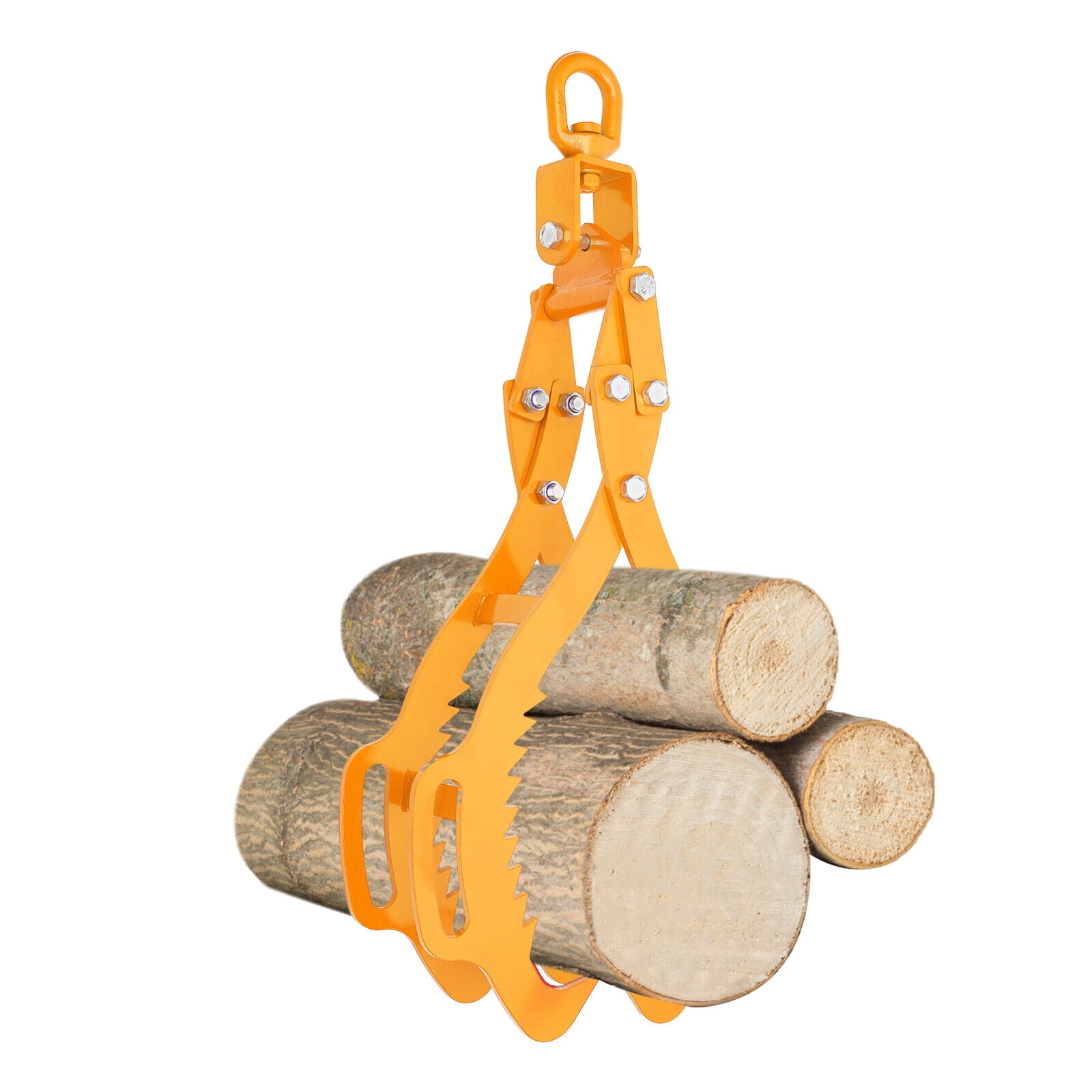 28 inch Timber Claw Hook, 4 Claw Skidding Tongs Log Lifting, Swivel ...
