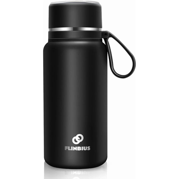 28 oz Insulated Water Bottle with Tea Strainer, Maintain Hot or Cold ...