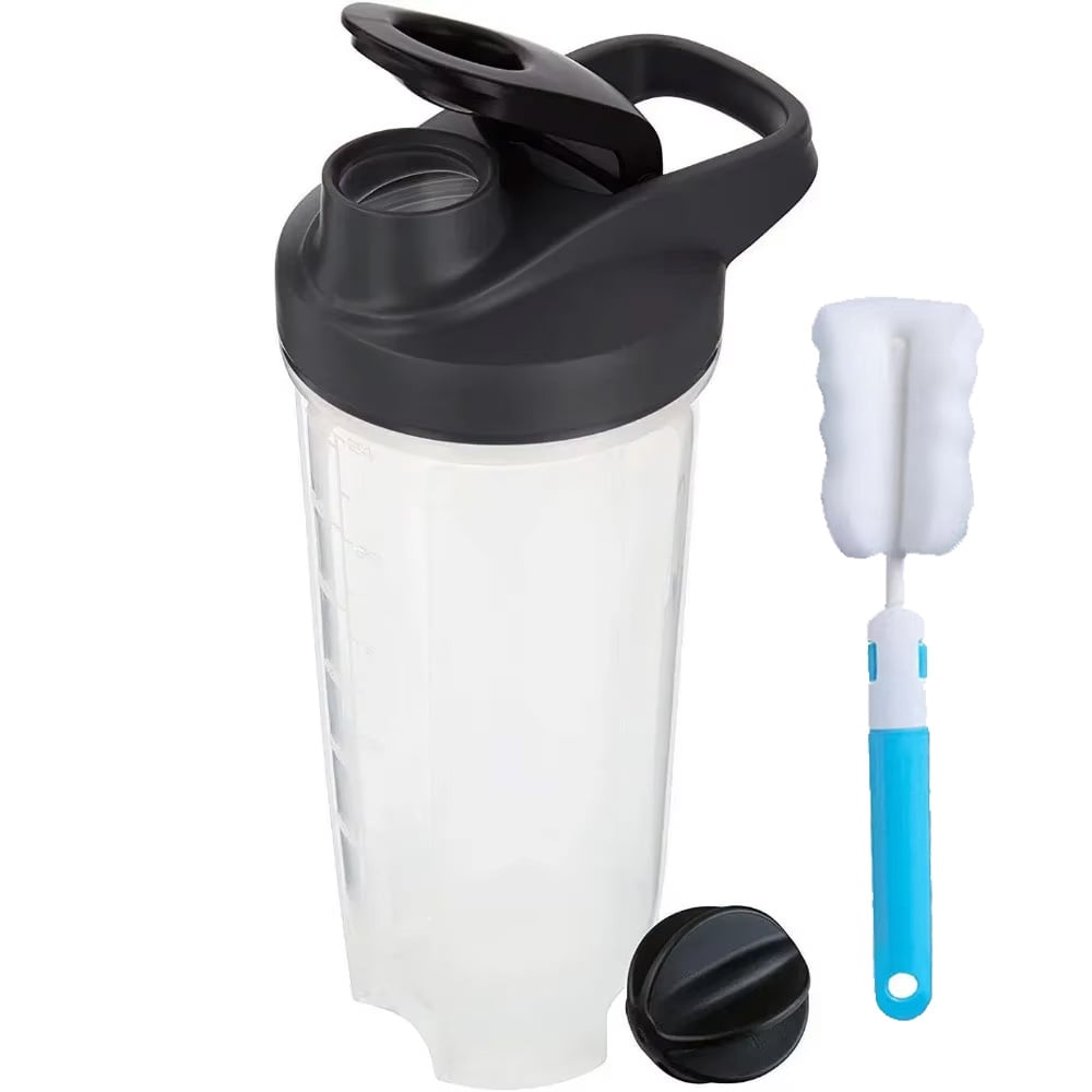 28 oz Shaker Bottles for Protein Shakes, Shaker Cups with Ball Blender ...