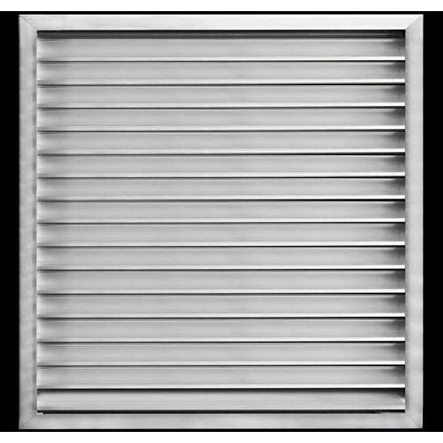 28"w X 32"h Aluminum Outdoor Weather Proof Louver - Rain & Waterproof ...