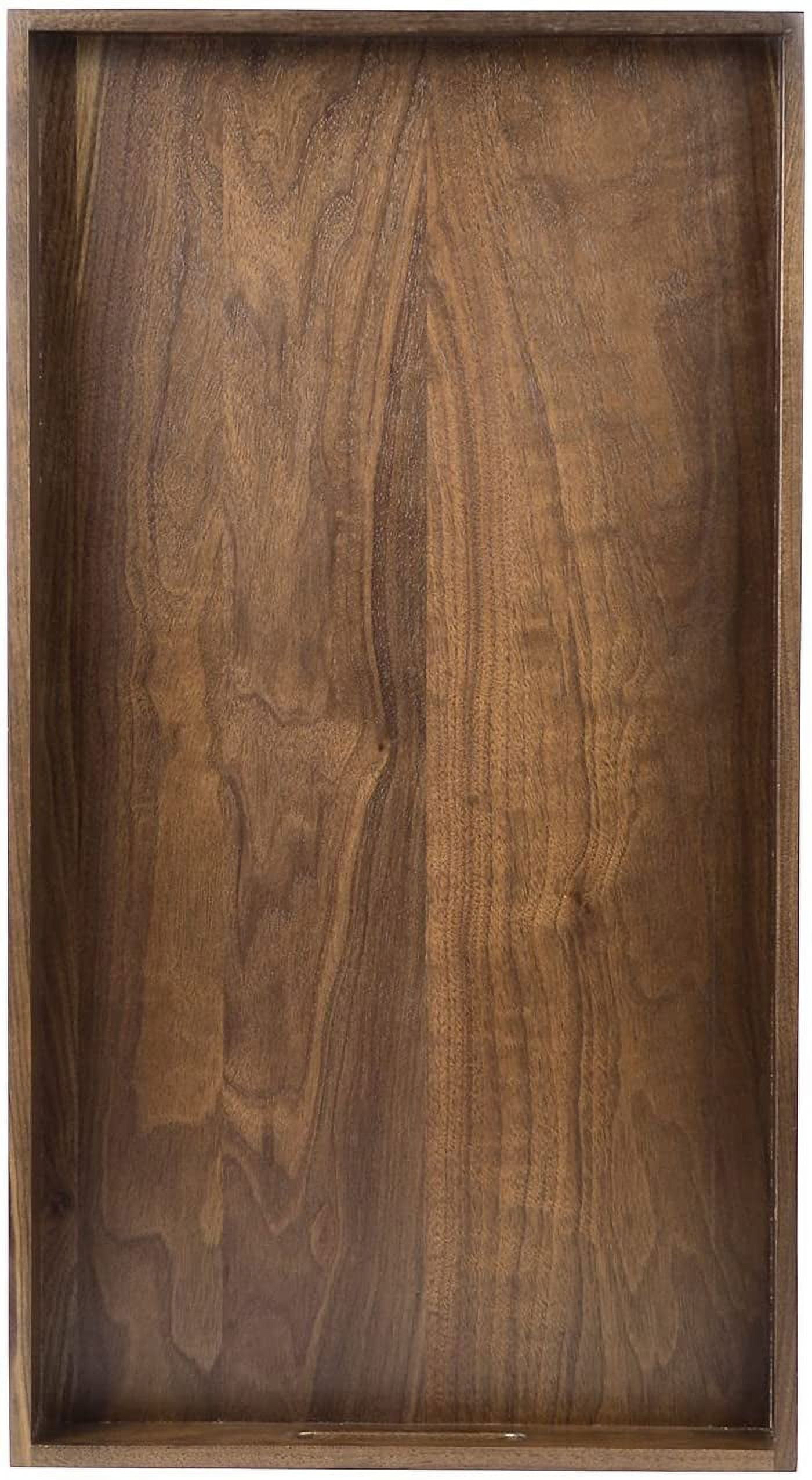 28 x 15 inches Extra Large Wood Trays for Ottoman with Handles FSC ...