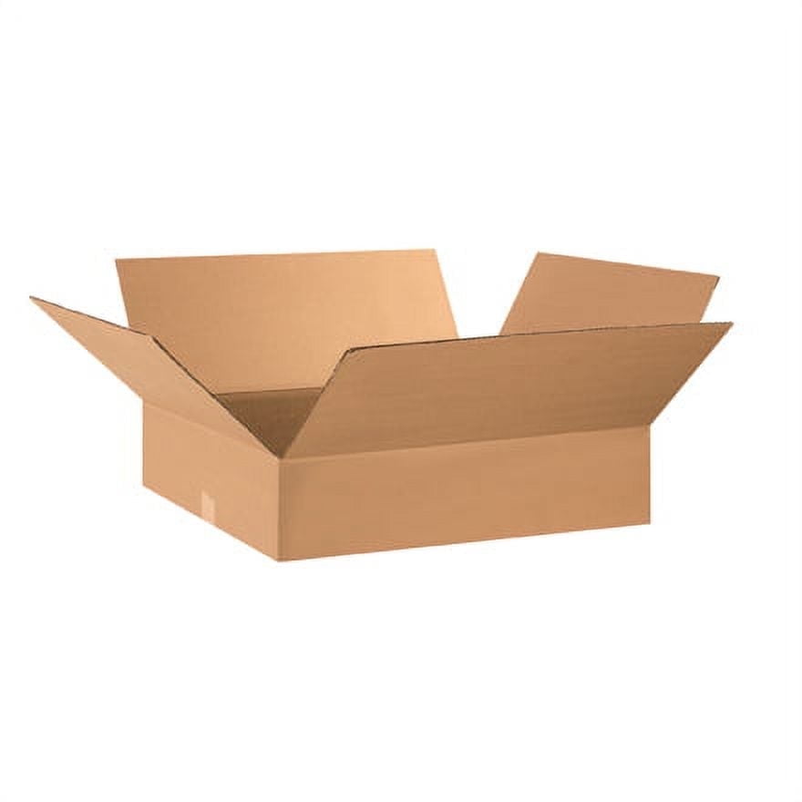 SSBM 15/Case 28 x 17 x 5" Flat Corrugated Boxes ECT-32 - Walmart.com