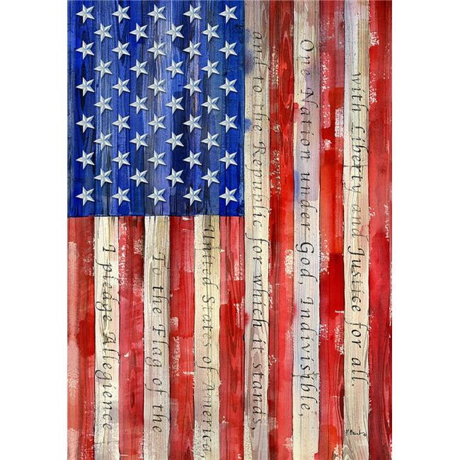 28 x 40 in. Banner of Allegiance House Flag - Walmart.com