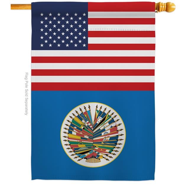 28 x 40 in. Organization of American State USA Friendship Association ...