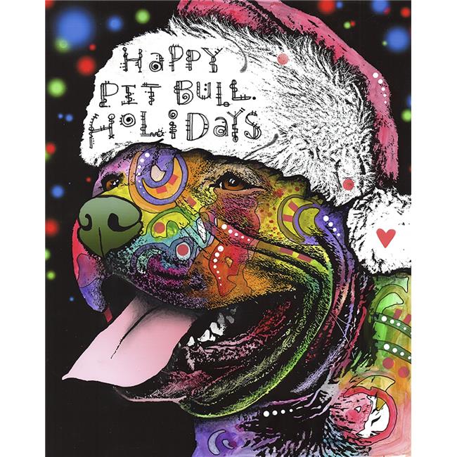 28 x 40 in. Pit Bull 8-Dean Russo House Flag - Walmart.com