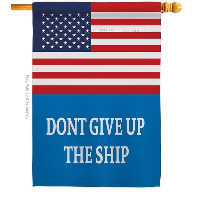 28 x 40 in. USA Commodore Perry American Historic Vertical House Flag ...