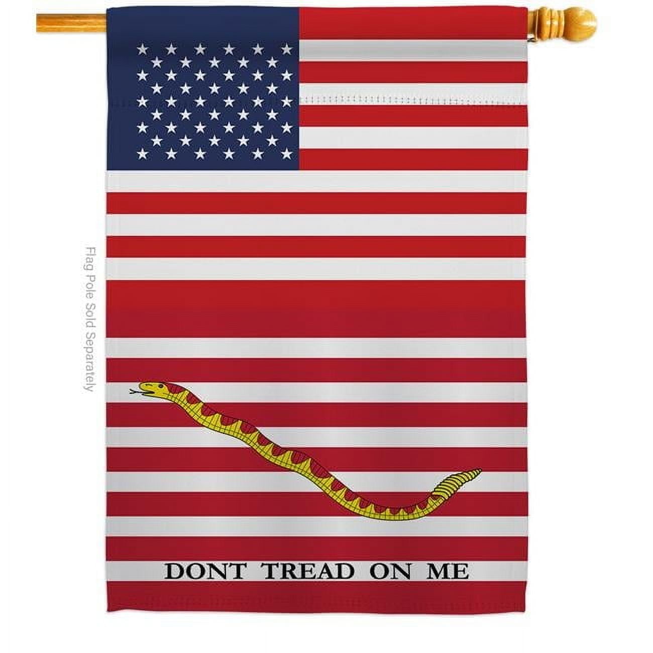 28 x 40 in. USA First Navy Jack American Historic Vertical House Flag ...
