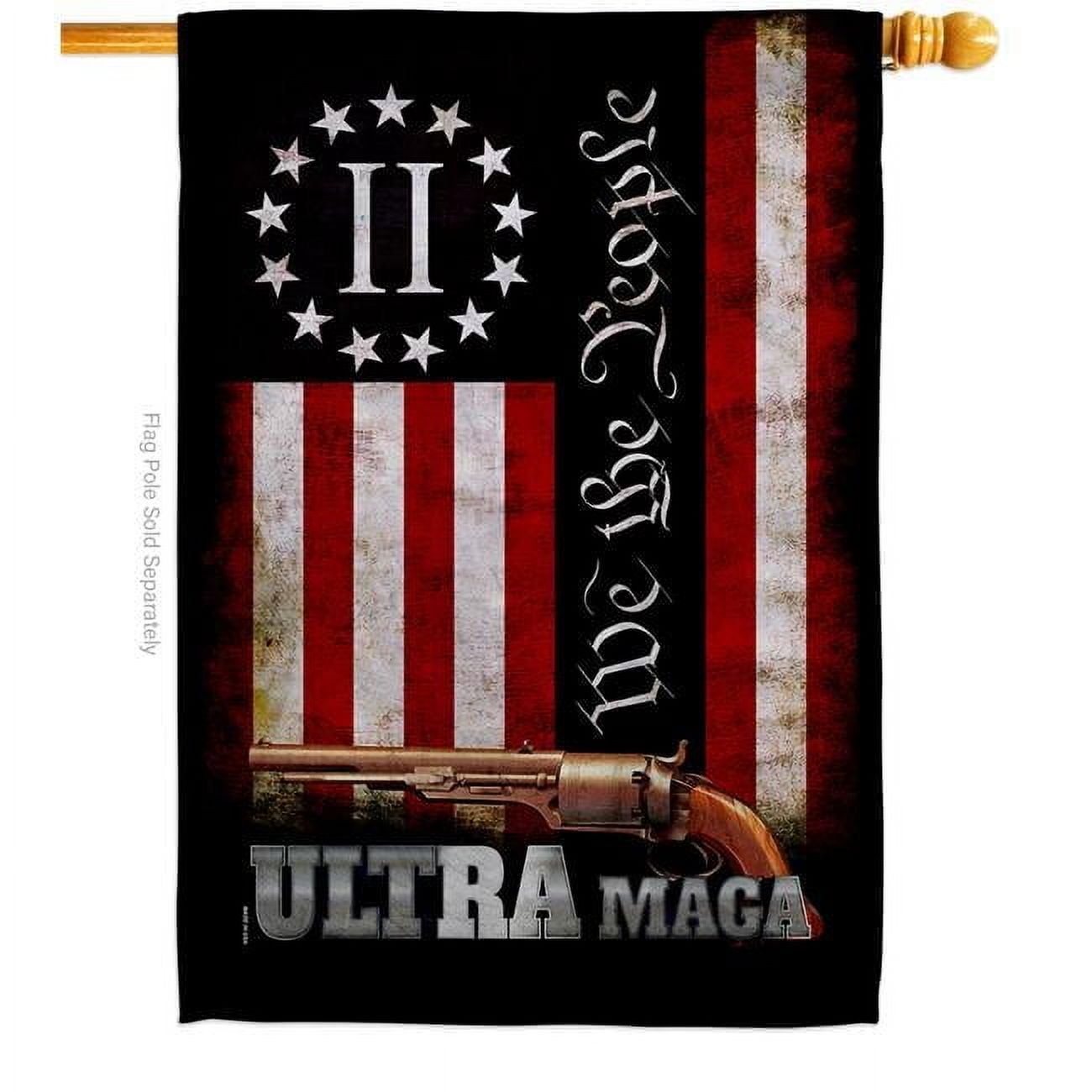 28 x 40 in. We the People Maga Americana Political Double-Sided ...