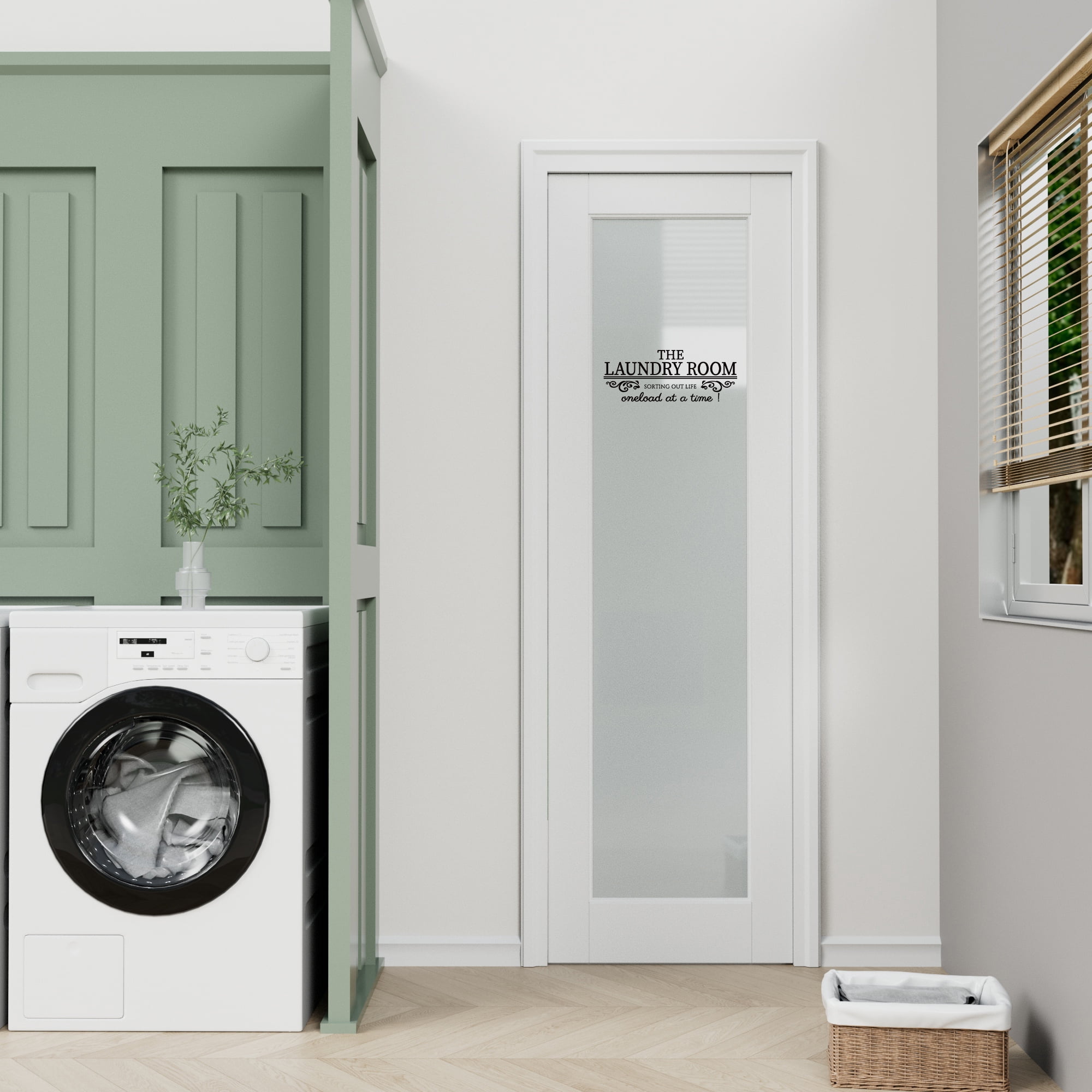 24" x 80" Interior Laundry Frosted Glass Door Slab Solid Manufactured ...