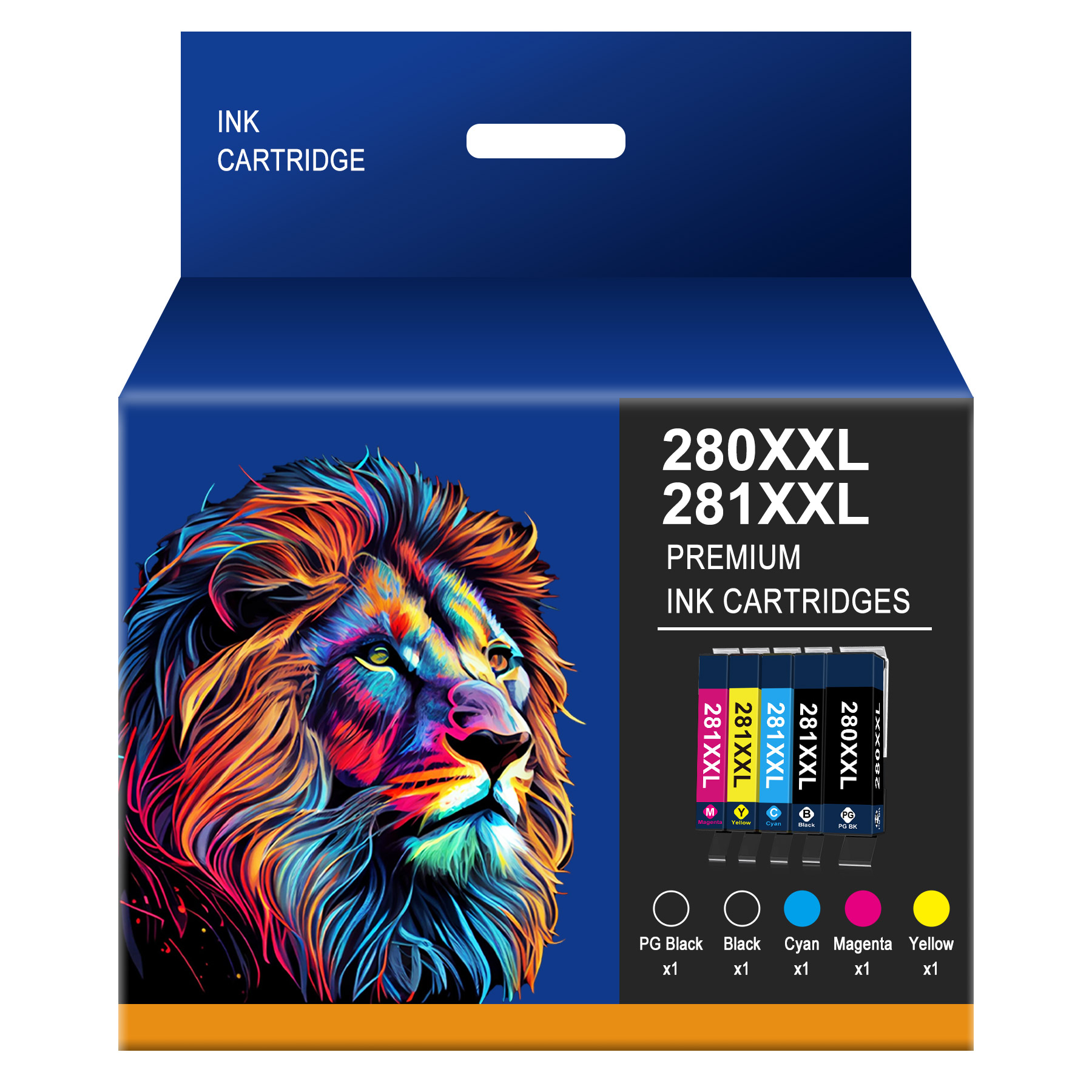 Canon PGI-280 XL/CLI-281 5 Color Pack - Walmart.com