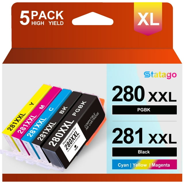 280 281 Ink Cartridges for Canon 280 and 281 Ink PGI-280XXL CLI-281XXL ...