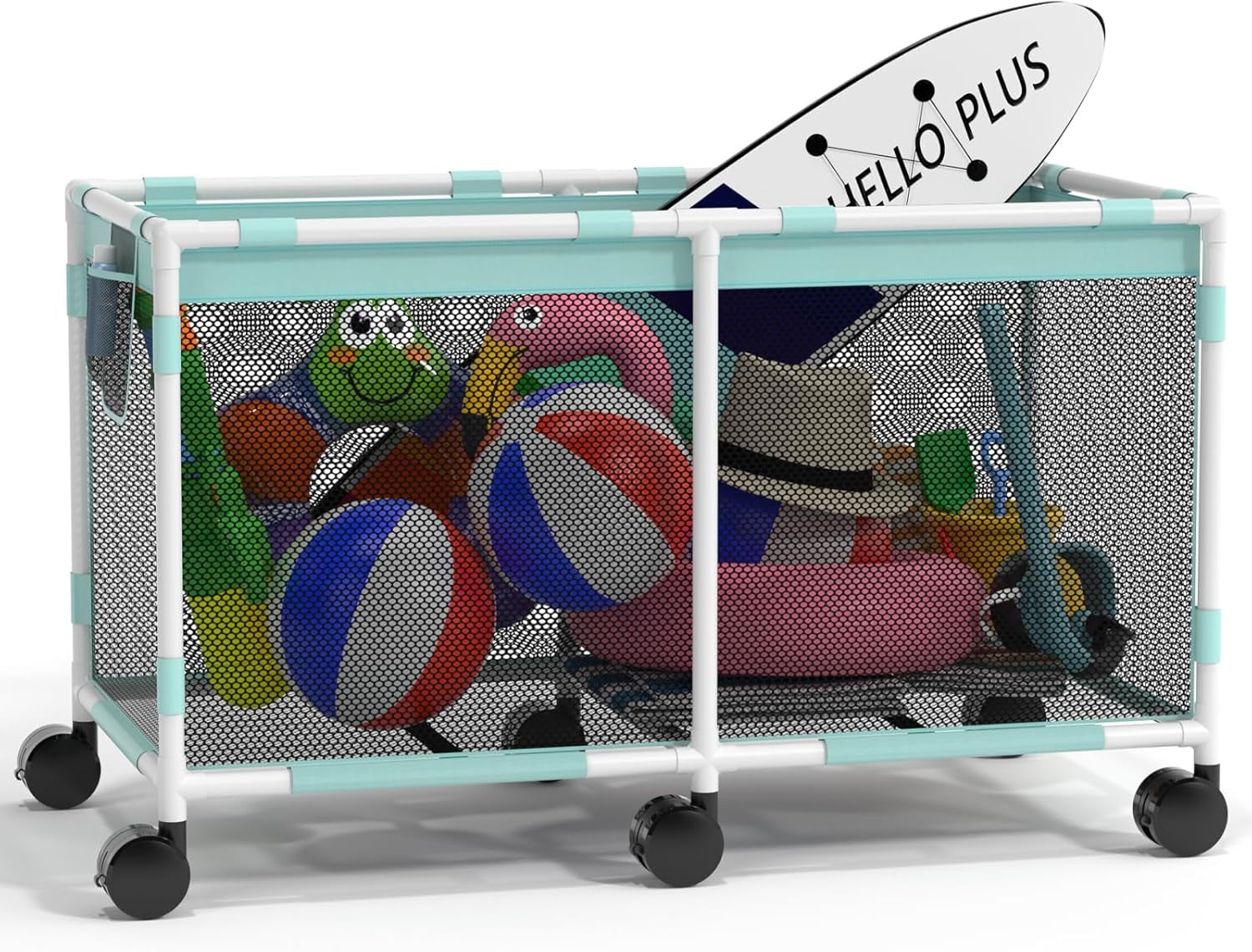 280 Gallon 69" Lx32 Wx35 H Extra Large Swimming Pool Storage Bin, Pool ...