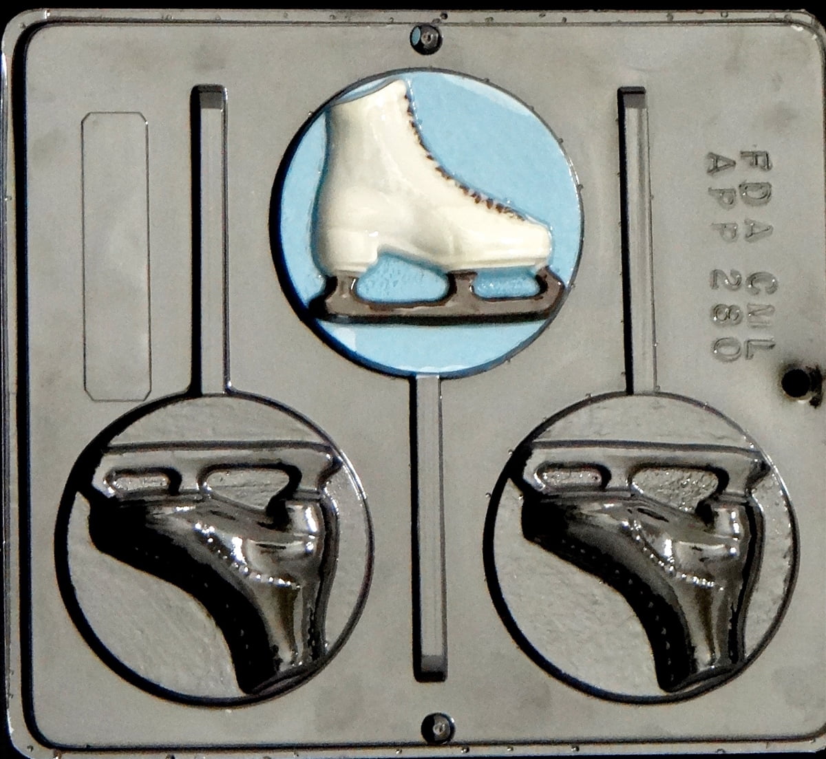 280 Ice Skate Lollipop Chocolate Candy Mold - Walmart.com