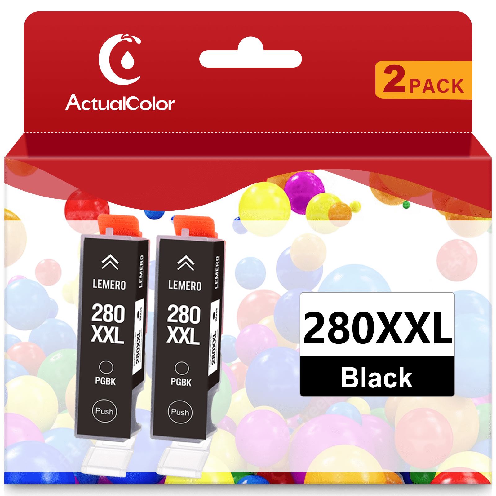 280 XL Ink Cartridge for Canon 280 XXL 280XL PGI-280XXL Black Ink for ...