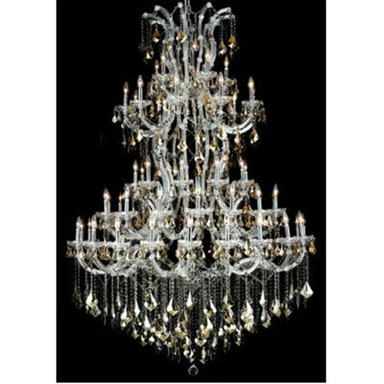 2800 Maria Theresa Collection Large Hanging Fixture D54in H72in Lt:60+1 ...