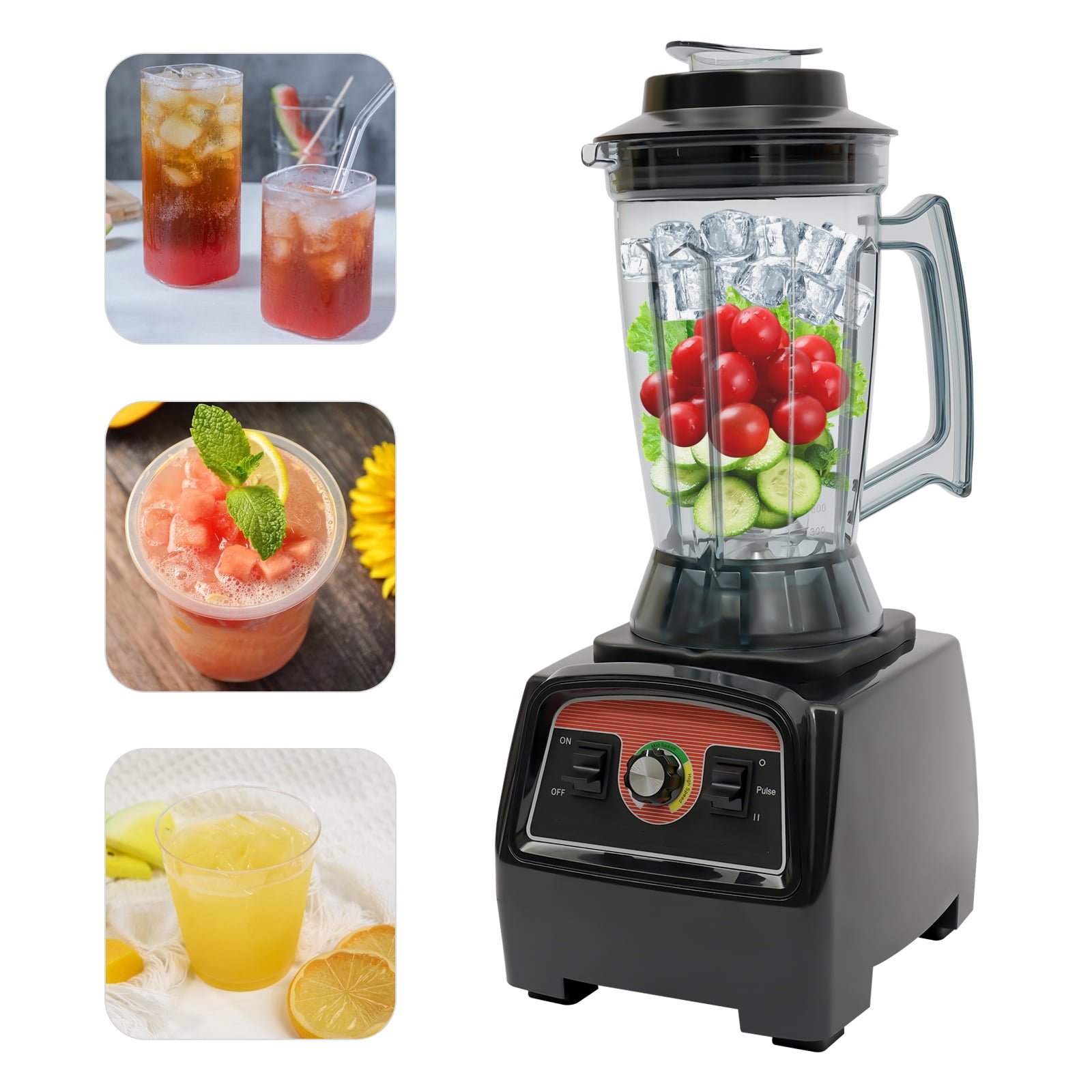 2800W Heavy Duty Commercial Fruit Mixer Power Smoothie Juicer Shakes ...