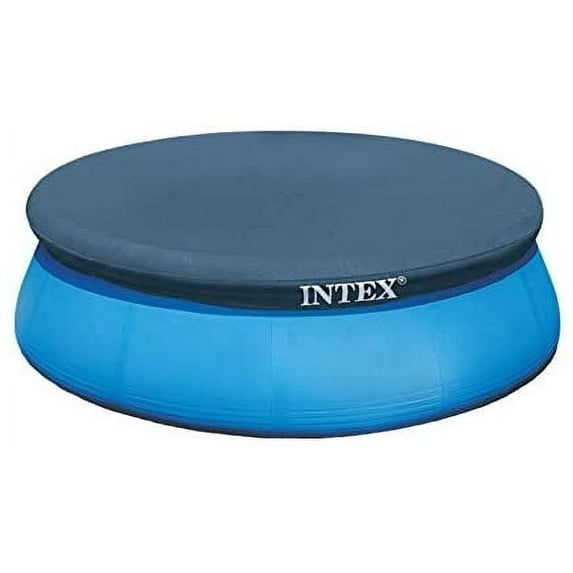 28021E Pool Cover: for 10ft Round Easy Set Pools – Includes Rope Tie ...