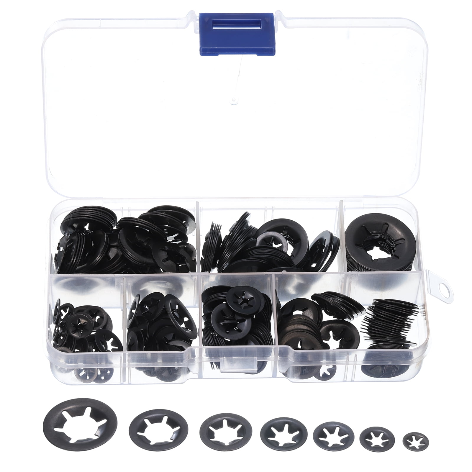 280Pcs Internal Tooth Washers Assortment Kit, 7 Sizes M3/M4/M5/M6/M8 ...