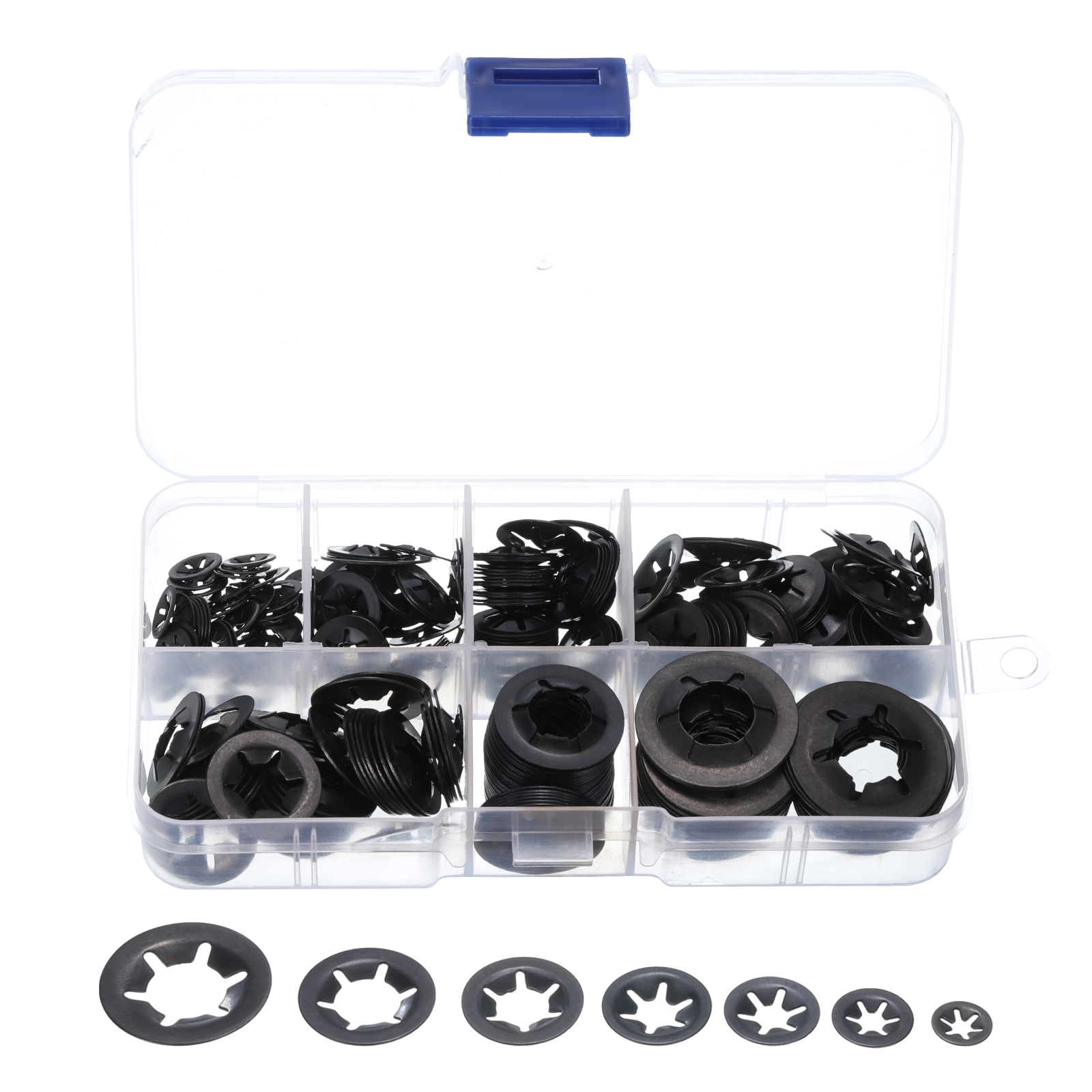 280Pcs Internal Tooth Washers Assortment Kit, 7 Sizes M3/M4/M5/M6/M8 ...