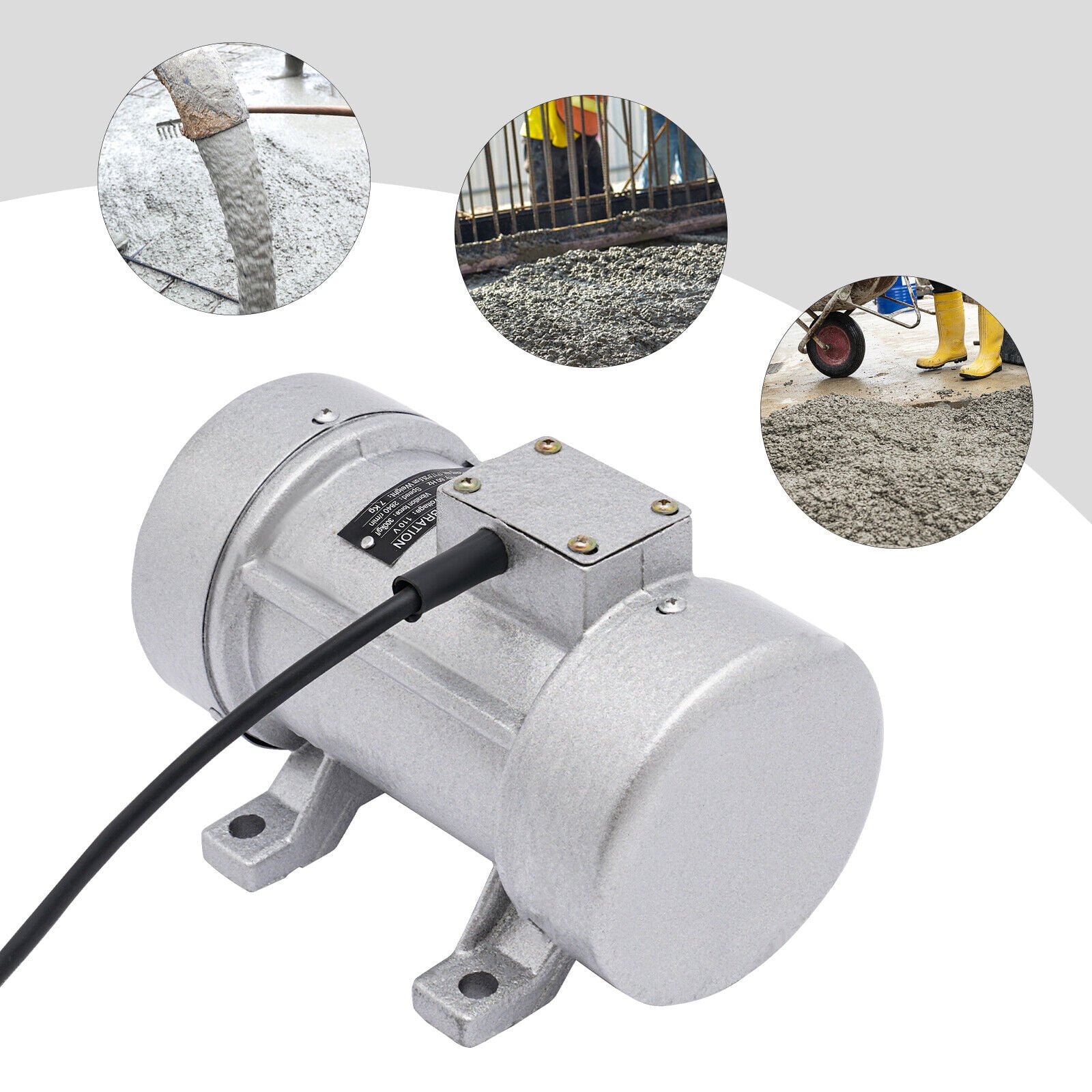 280W Industrial Vibration Motor Concrete Shaker Vibrating Motor Table ...