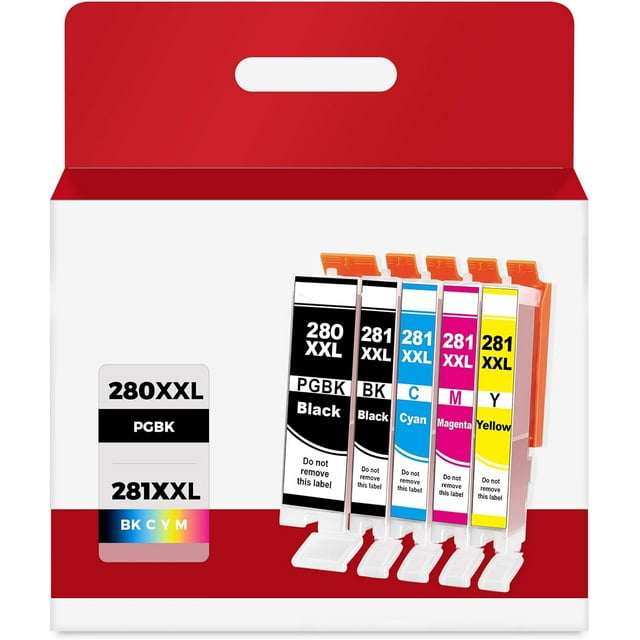 280XXL 281XXL Ink Cartridge for Canon 280 281 PGI-280XXL CLI-281XXL for ...