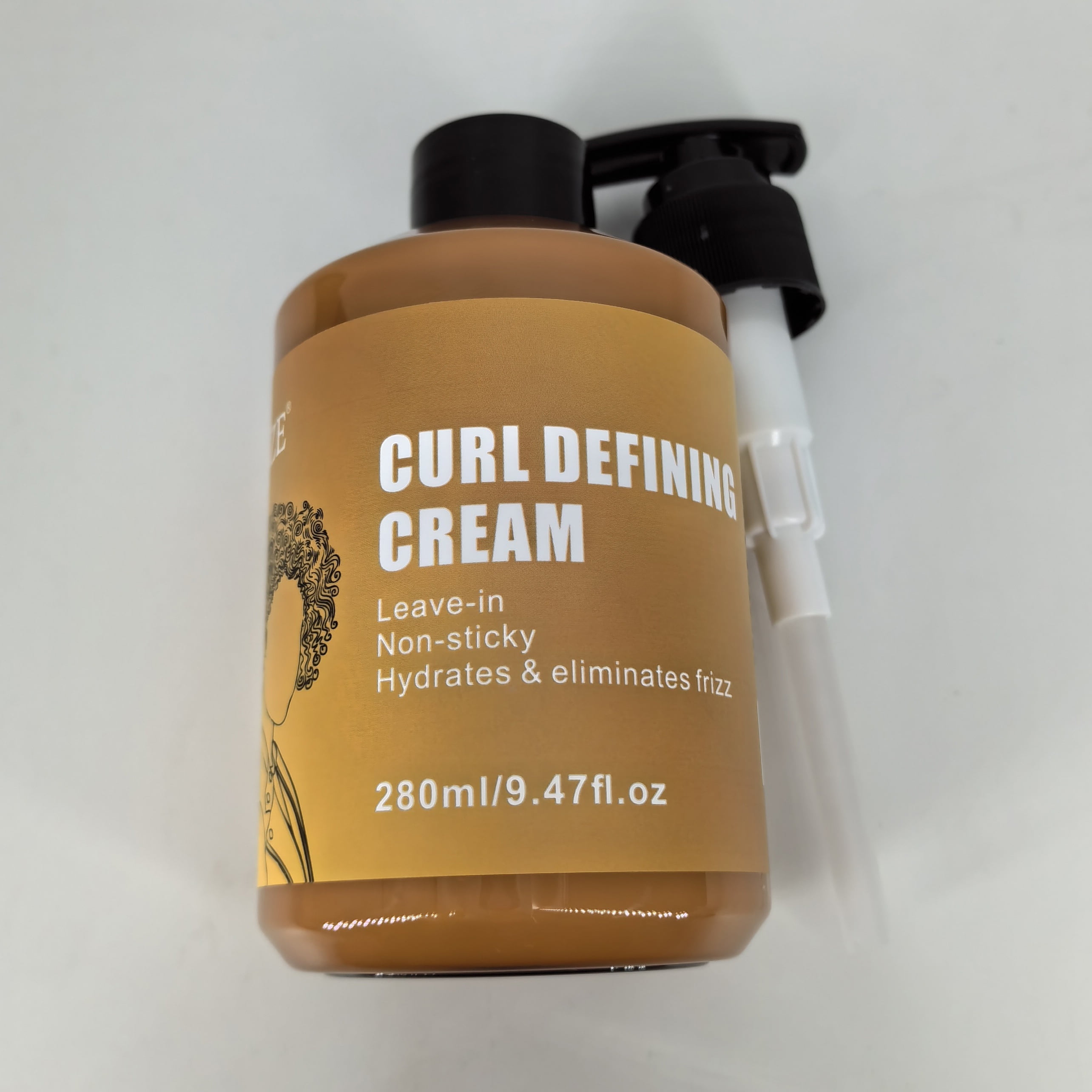 280ml Nourishing Curl Defining Cream - Infused with Argan Oil for Frizz ...