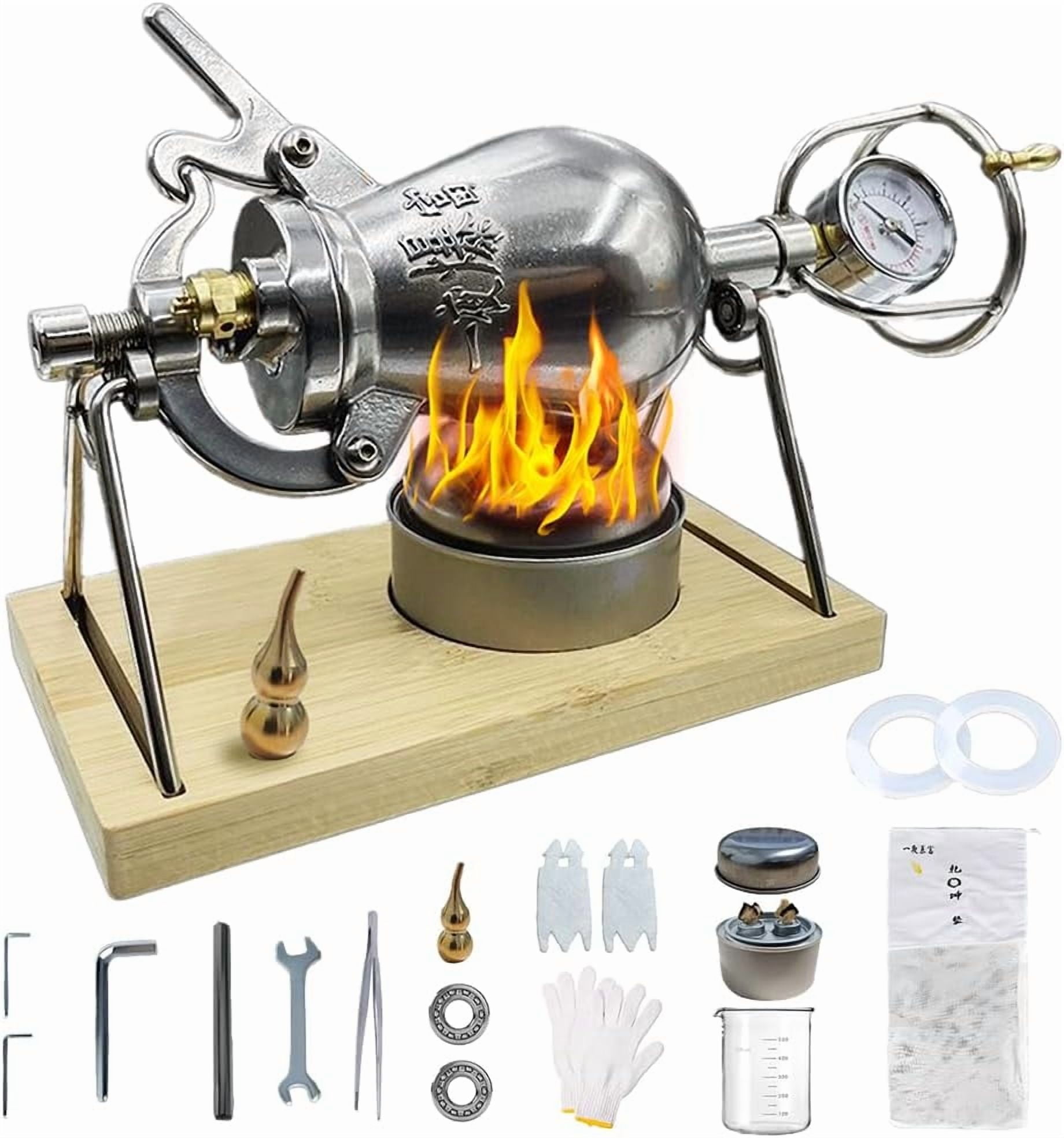 280ml Popcorn Machine Hand Popcorn Maker Popcorn Cannon with Safety ...