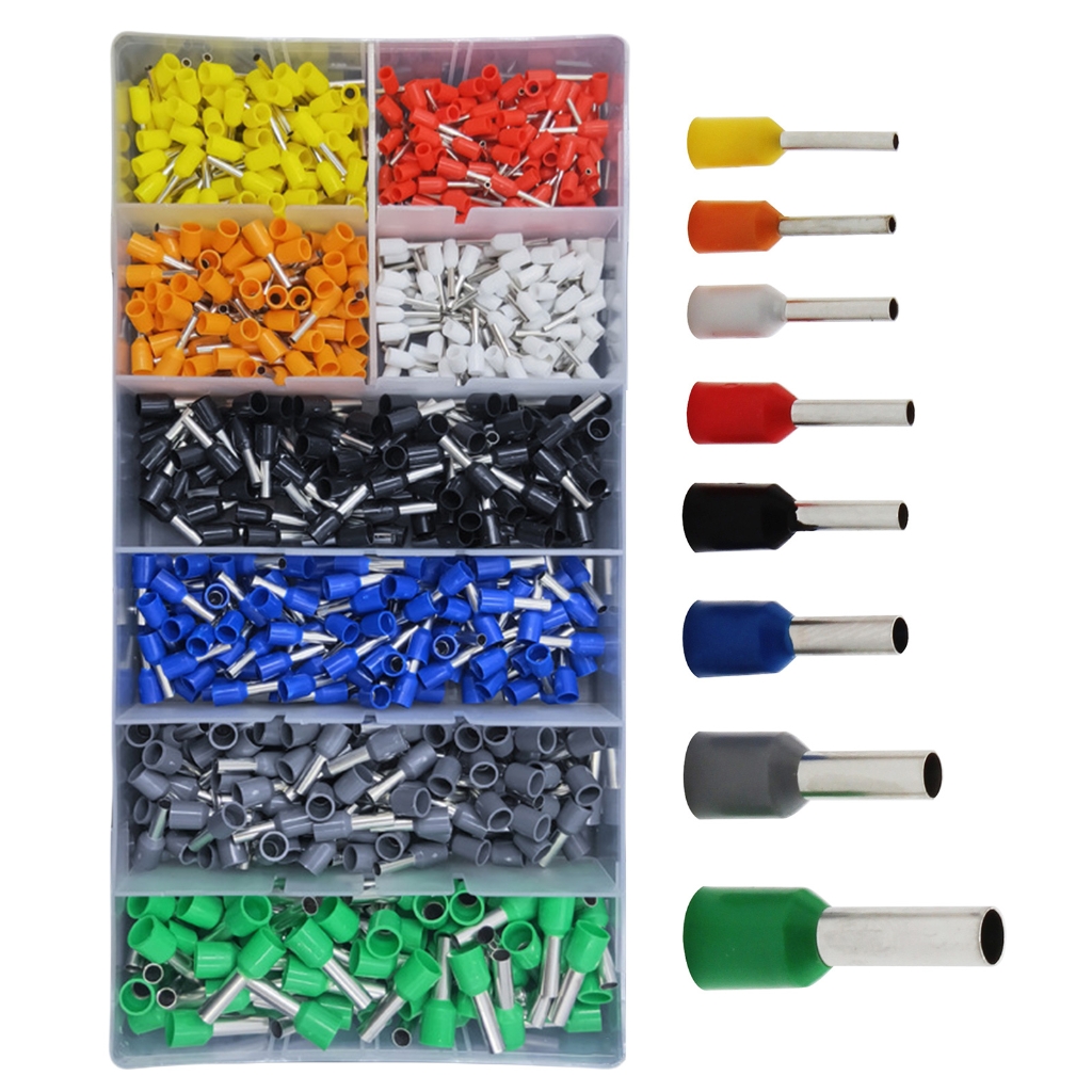 280pcs Wire Ferrules set Insulated Crimp Terminals Connectors Assorted ...